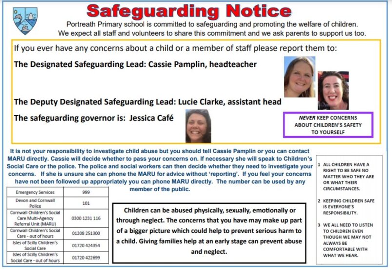 Safeguarding - Portreath School